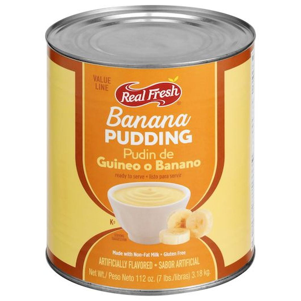 Real Fresh Trans Fat Free Banana Pudding, 7 Pound -- 6 per case ...