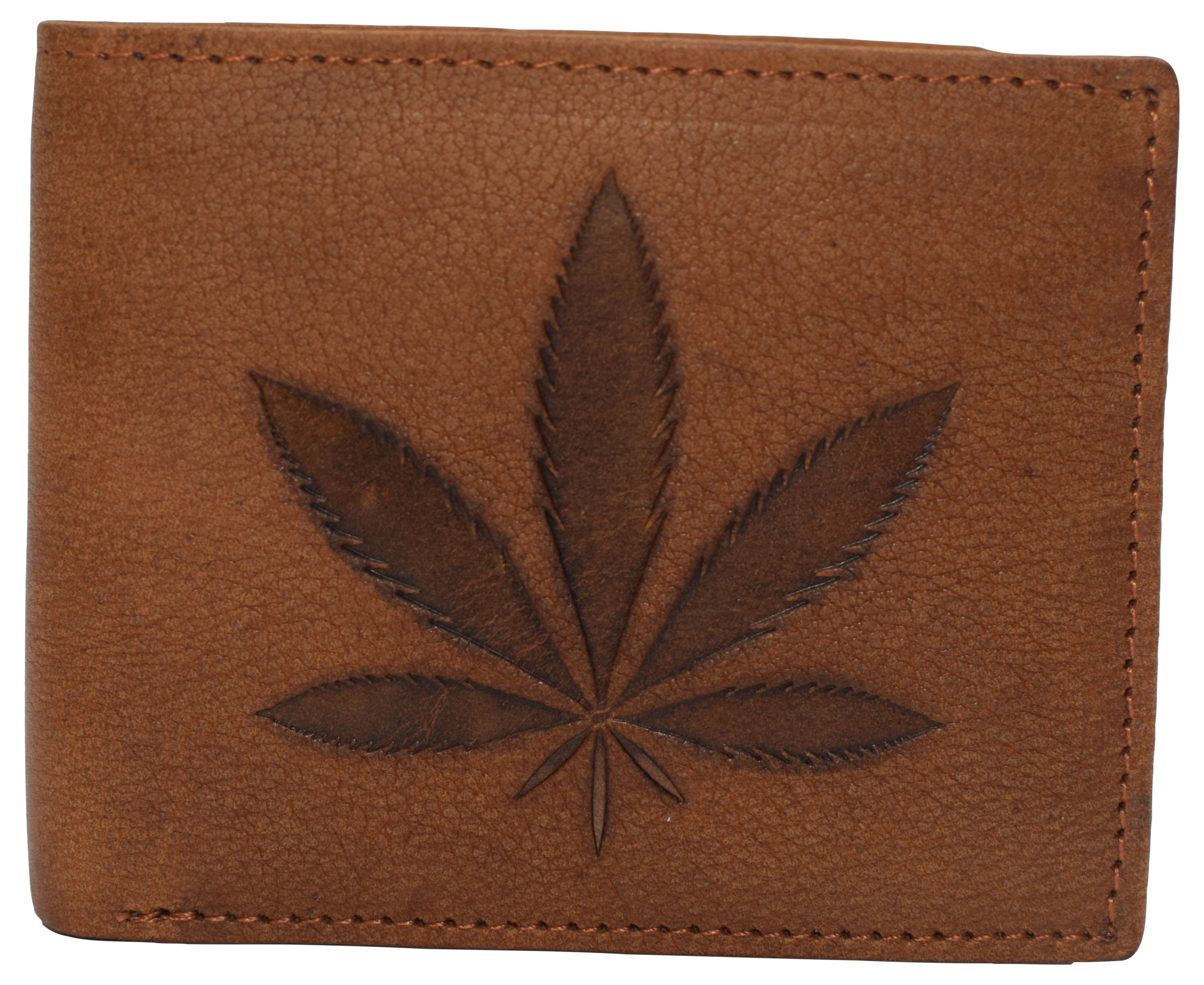 Real Genuine Leather RFID Blocking Wallets Mens Wallet Bifold Classic ...