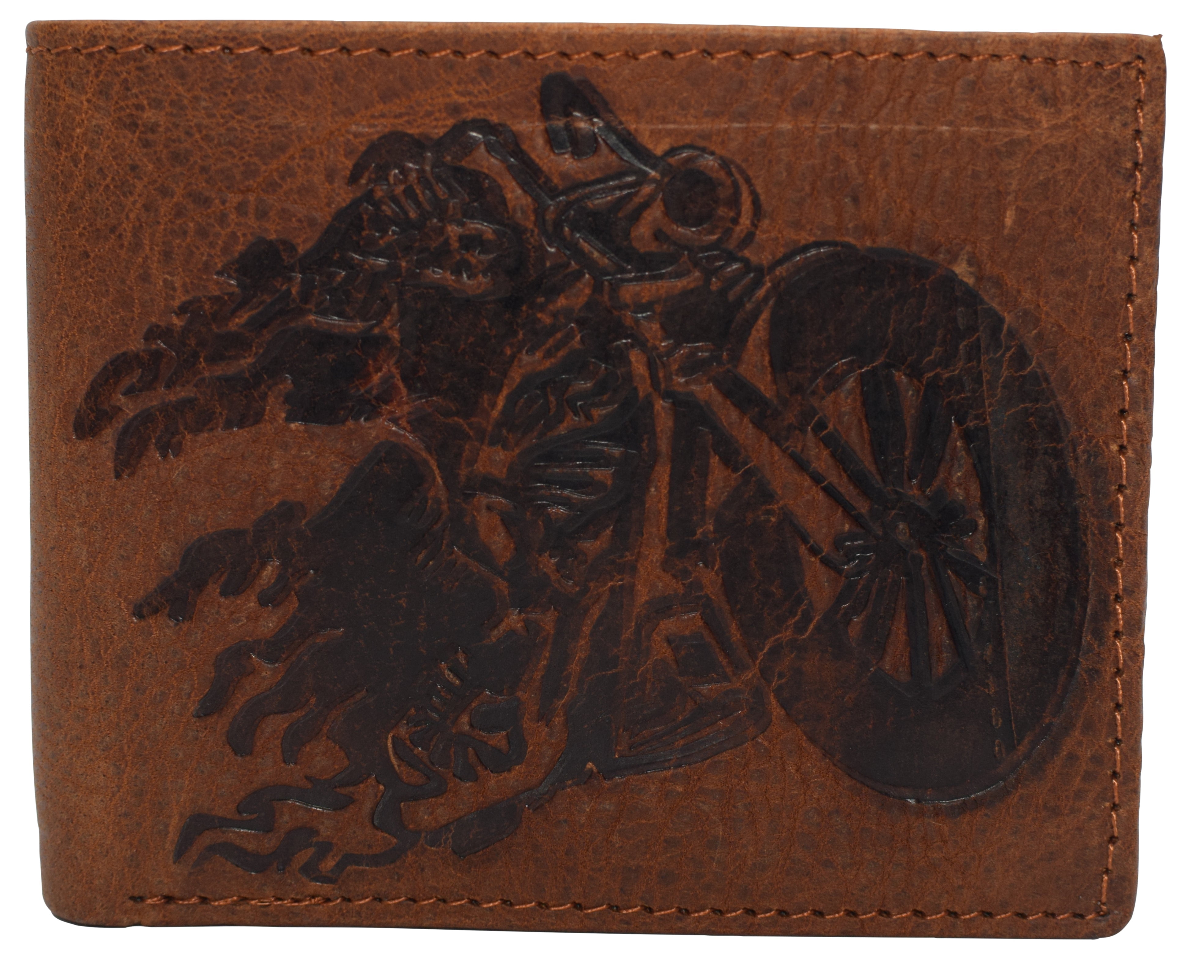 Real Genuine Leather RFID Blocking Wallets Mens Wallet Bifold Classic ...