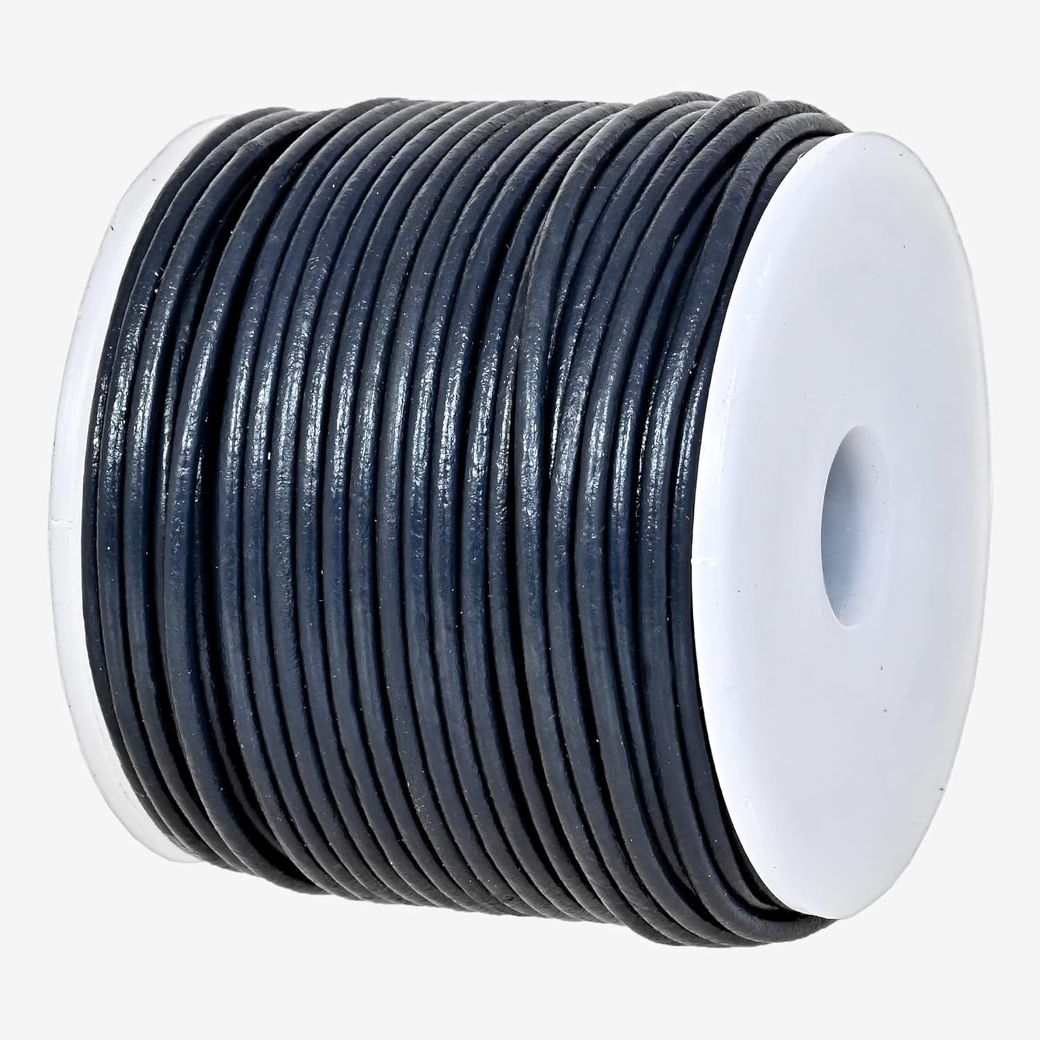 Real/Genuine Round Leather String Cord for Necklace, Bracelets ...