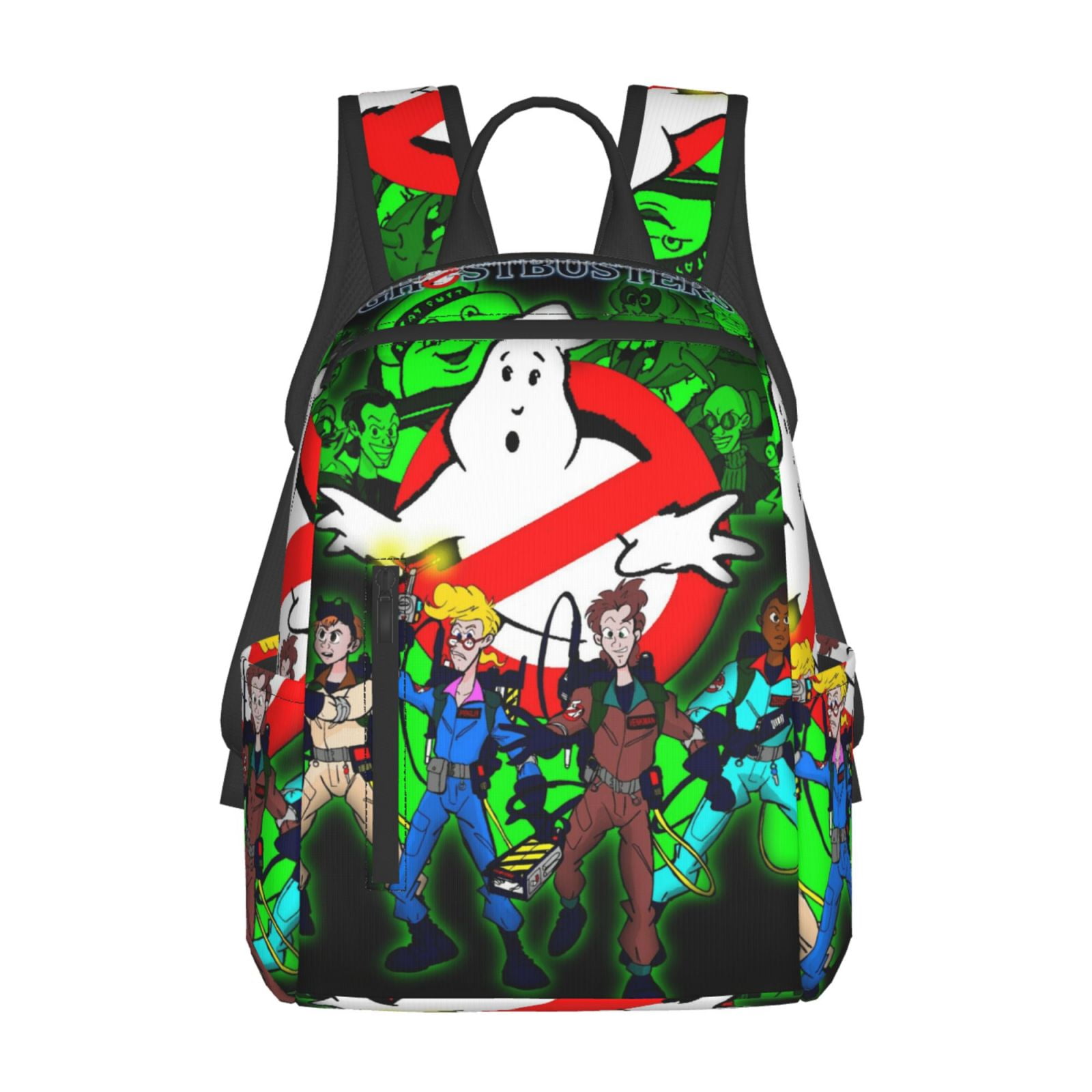 Real Ghostbusters Backpack Student School Bag Bookbag Satchel ...