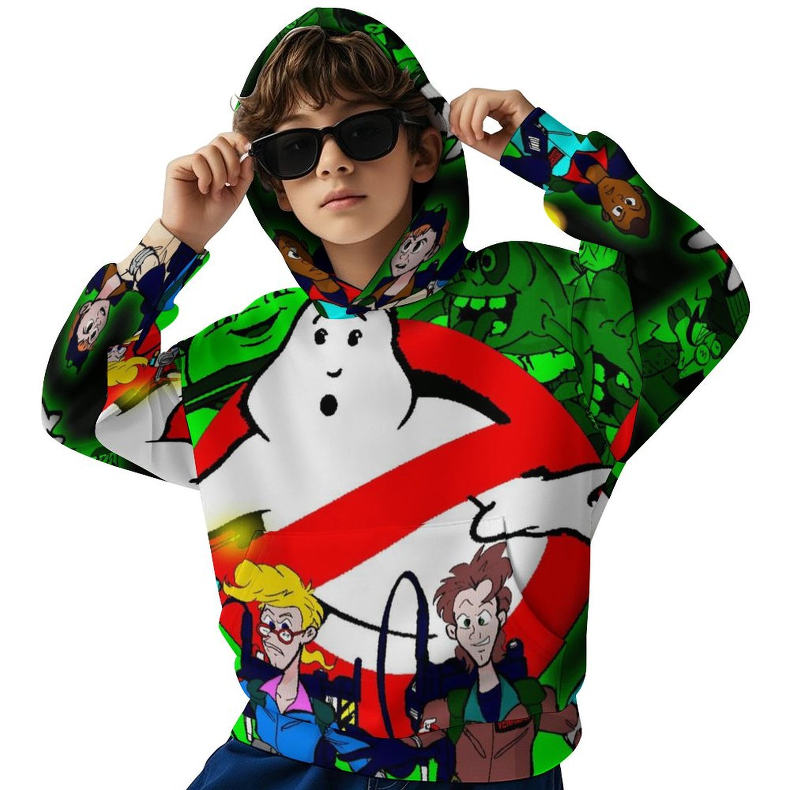 Real Ghostbusters Children's Hoodies Sweatshirt Girls Hooded Boys Hoody ...