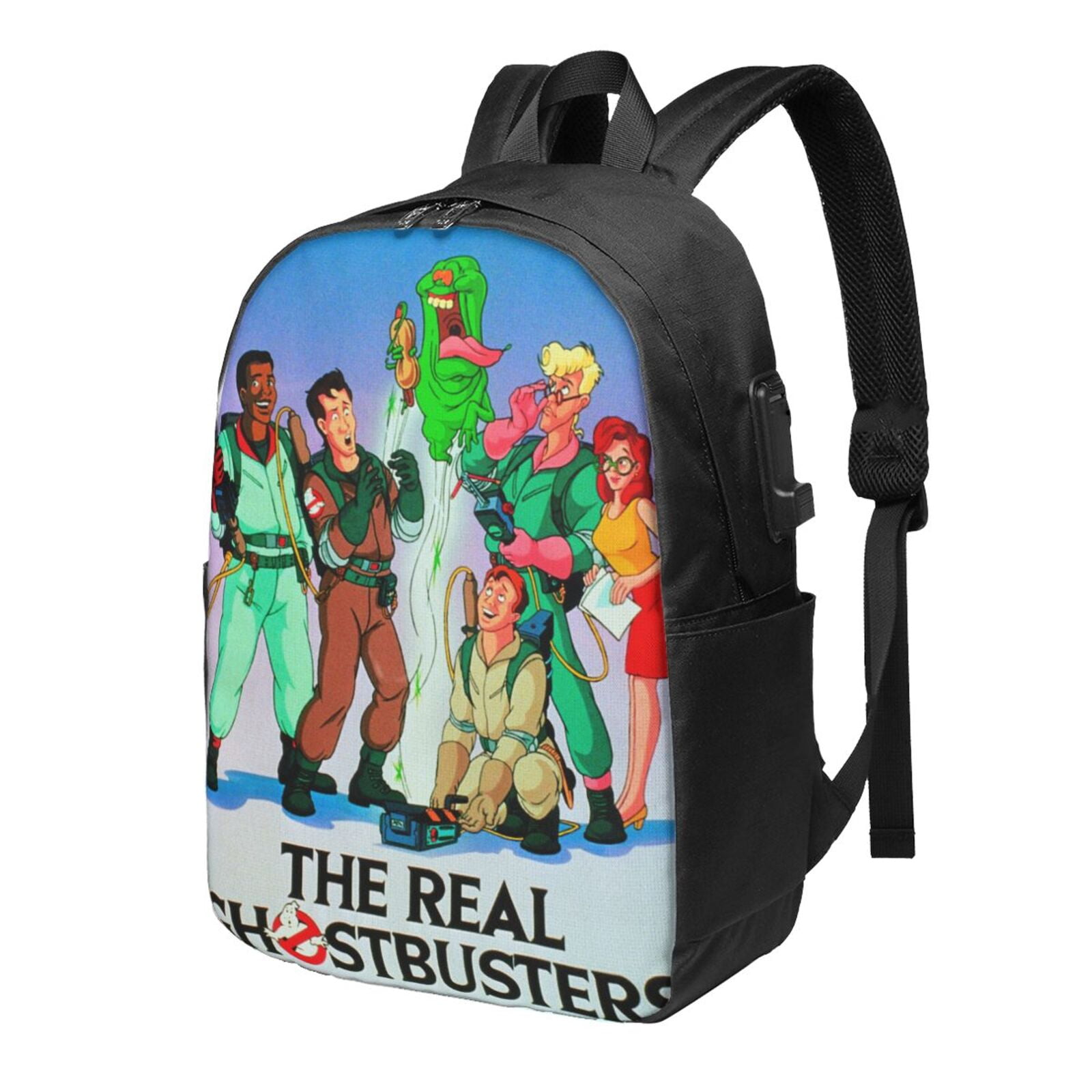 Real Ghostbusters Laptop Backpack Daypack School Student Bookbag ...