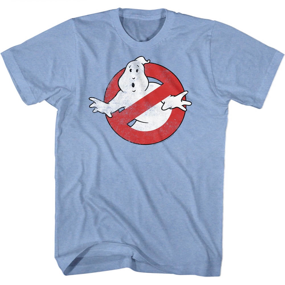 Real Ghostbusters Logo Light Blue T-Shirt - Walmart.com