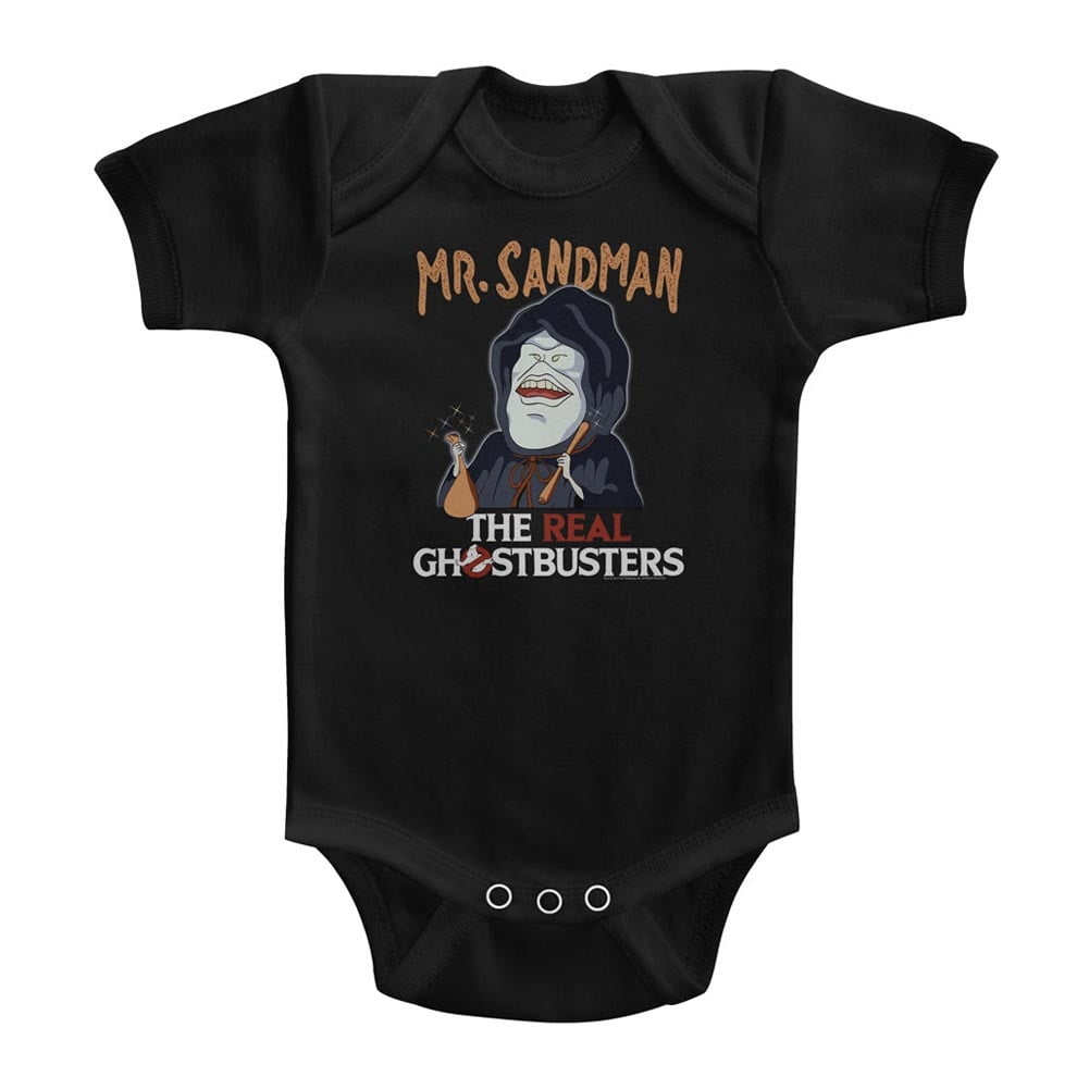 Real Ghostbusters Mr. Sandman Black Infant Baby Romper - Walmart.com
