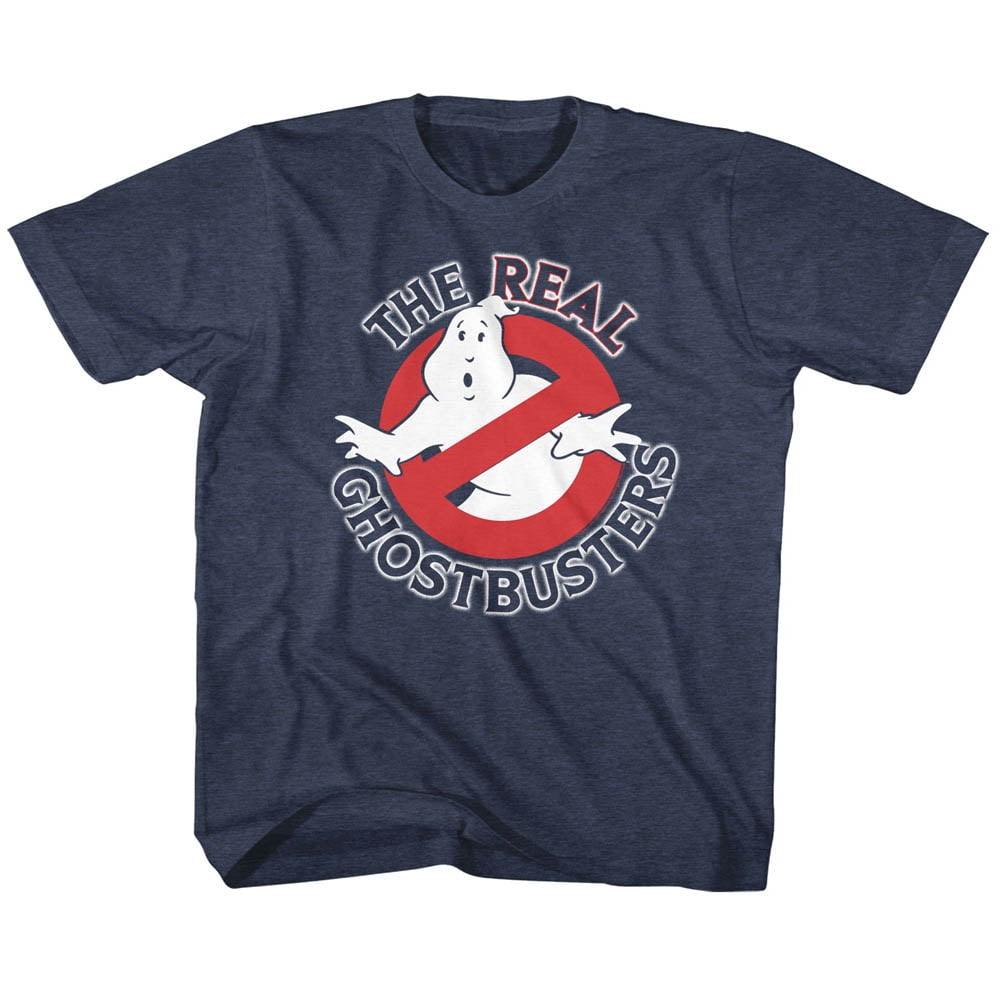Real Ghostbusters Merchandise - Vintage Navy Kids T-Shirt, Officially ...