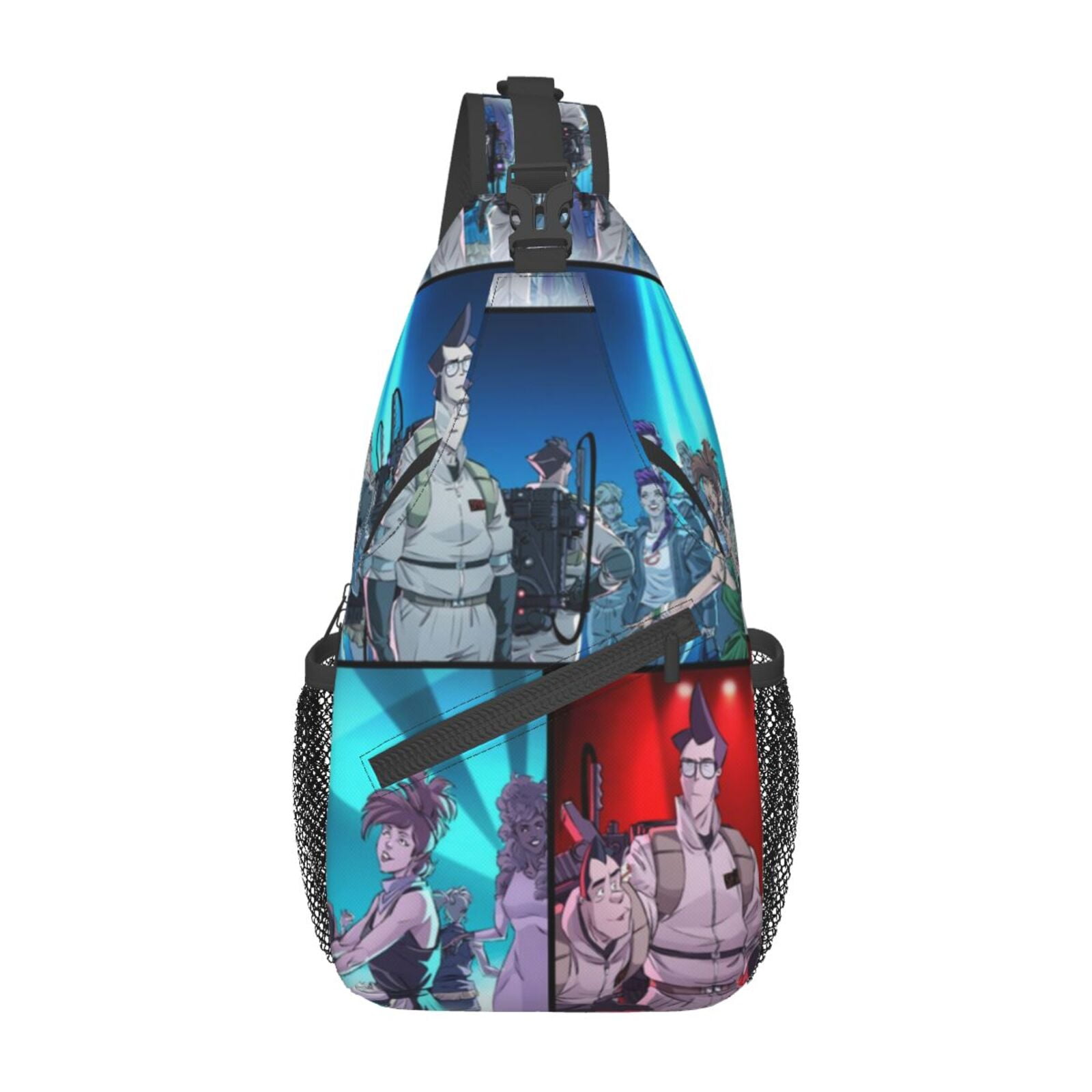 Real Ghostbusters Sling Bag Crossbody Backpack Chest Bags Diagonally ...