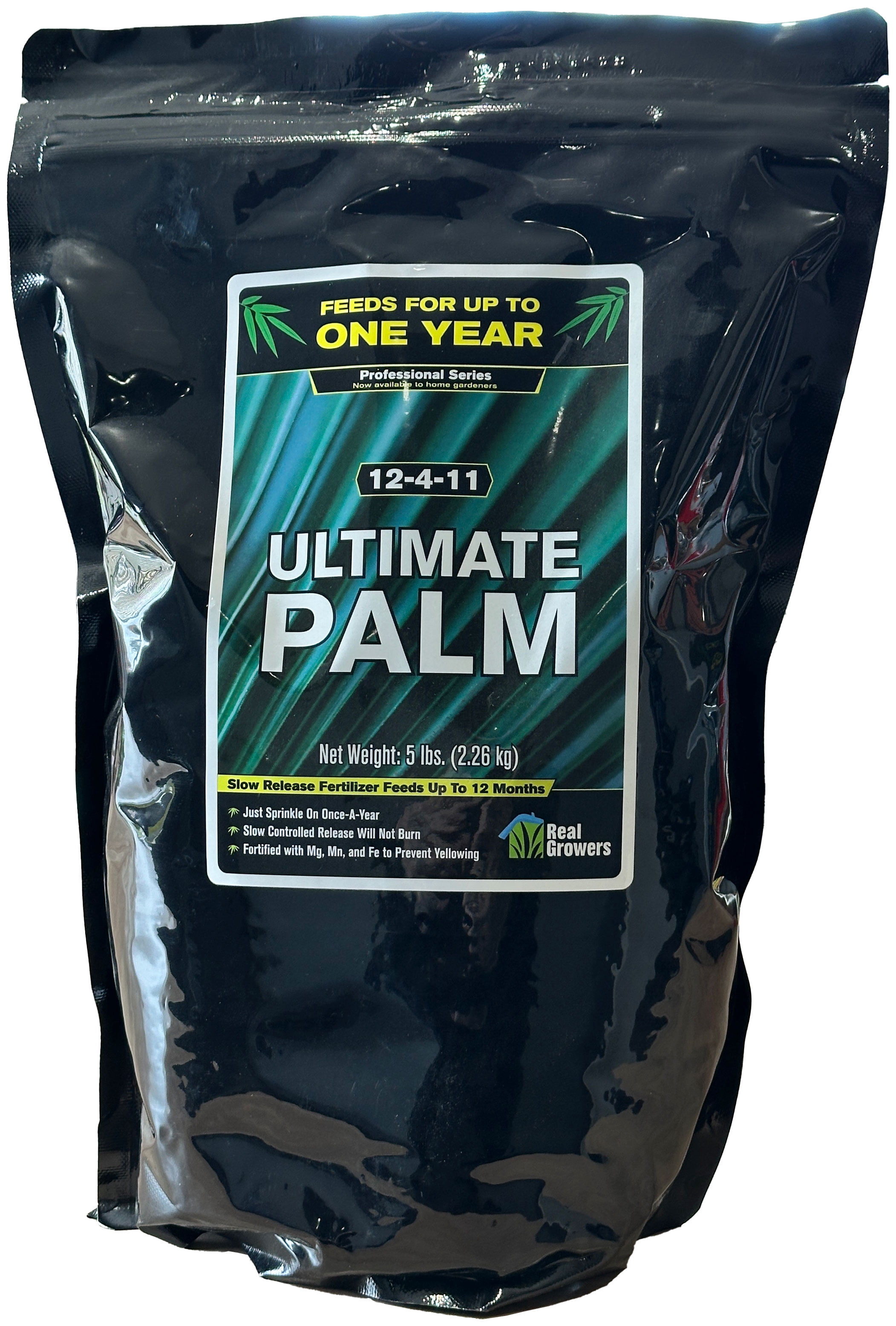 Real Growers Palm Tree Fertilizer, 12 Month Slow Release Granular Plant ...