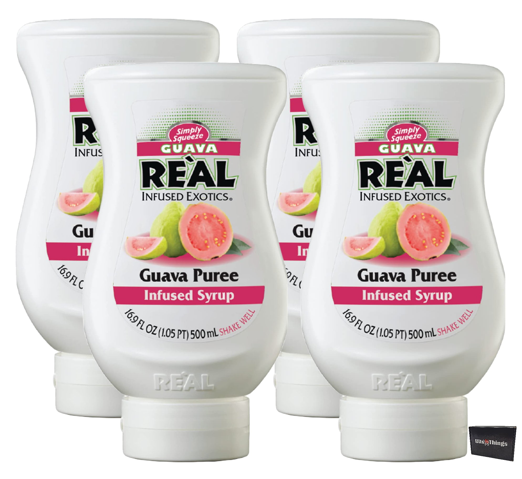 Real Guava Puree Infused Syrup | Desserts, Cocktails, Drinks | 16.9 oz ...