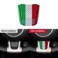 Real Hard Carbon Fiber Sticker For Fiat 500 Abarth 595 Car Steering ...