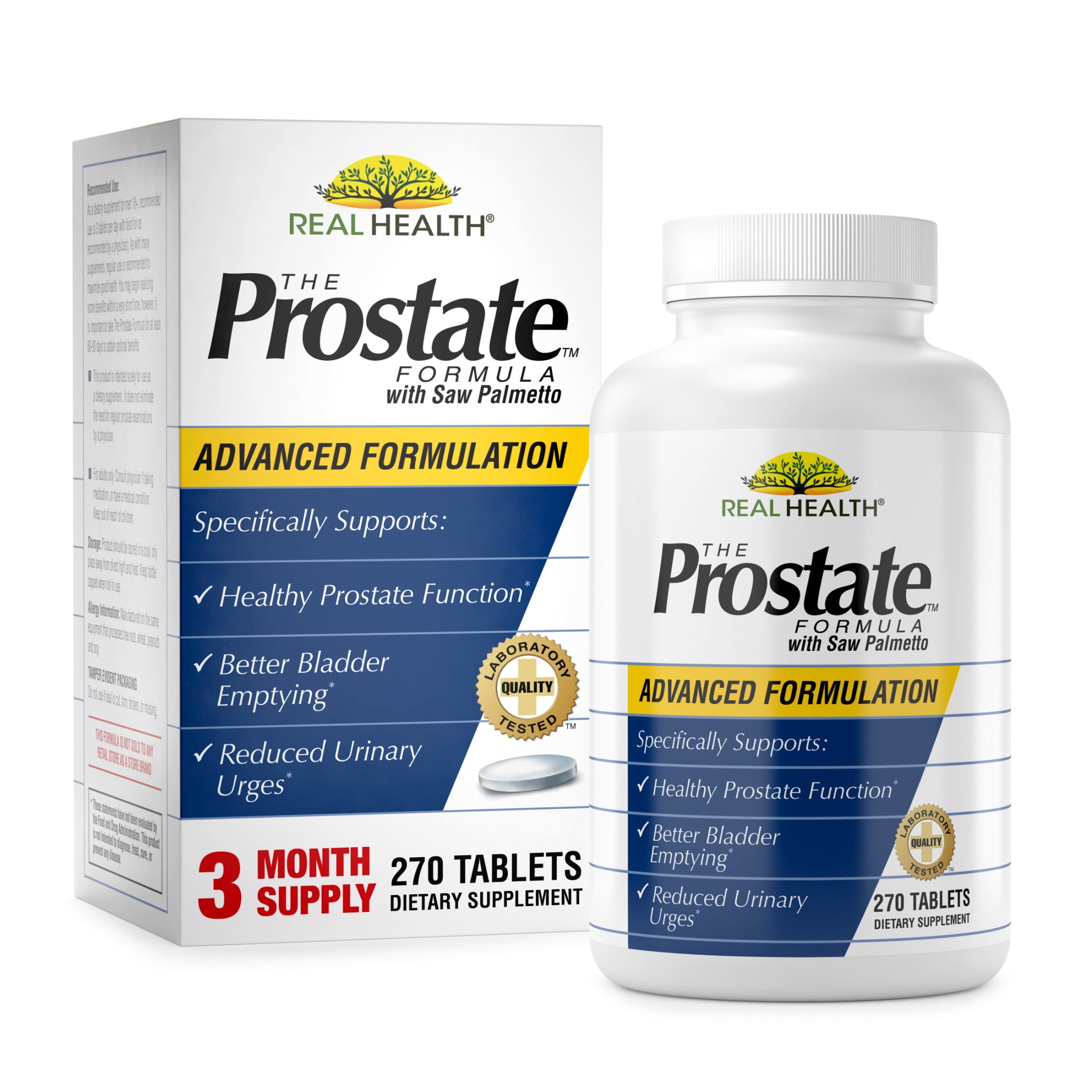 Real Health Prostate Formula, Support Clinically Tested Strength ...