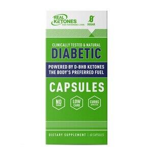 Real Ketones Diabetic BHB Capsules, 60 ct | CVS - Walmart.com