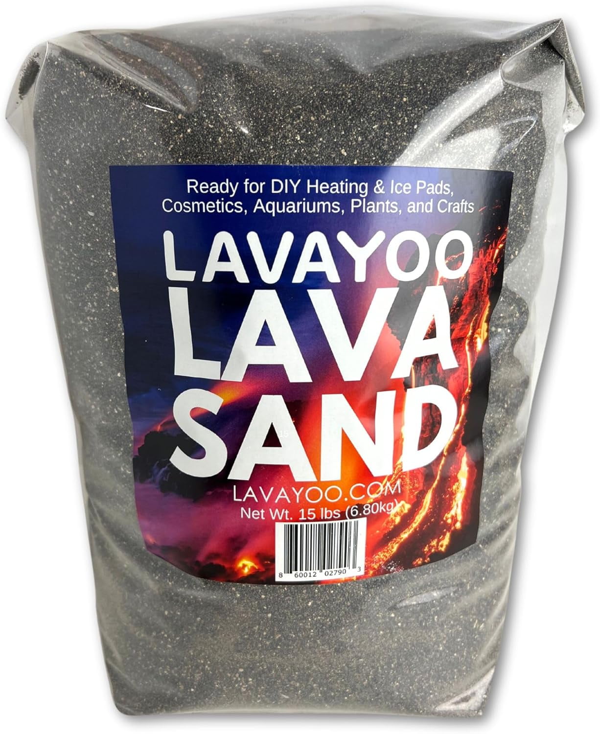 Real Lava Sand - Screened, Washed, Dried and Sanitized - Great for ...