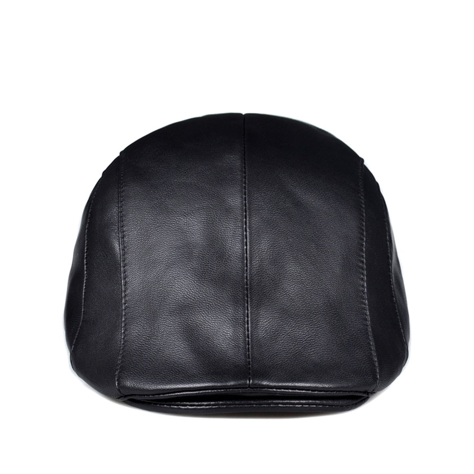 Real Leather Cap Winter Warm Brand New Boy Beret Golf Hun-ting Hats ...