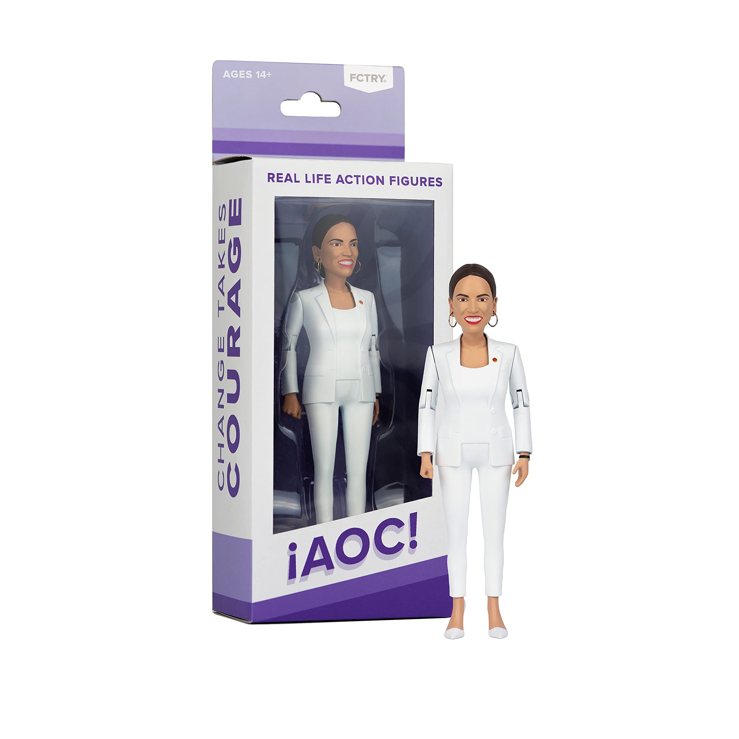 Real Life Action Figures Alexandria Ocasio-Cortez FCTRY 23015 - Walmart.com