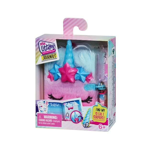 Real Littles Collectible Micro Journal with 3 Surprises Inside, Unicorn ...