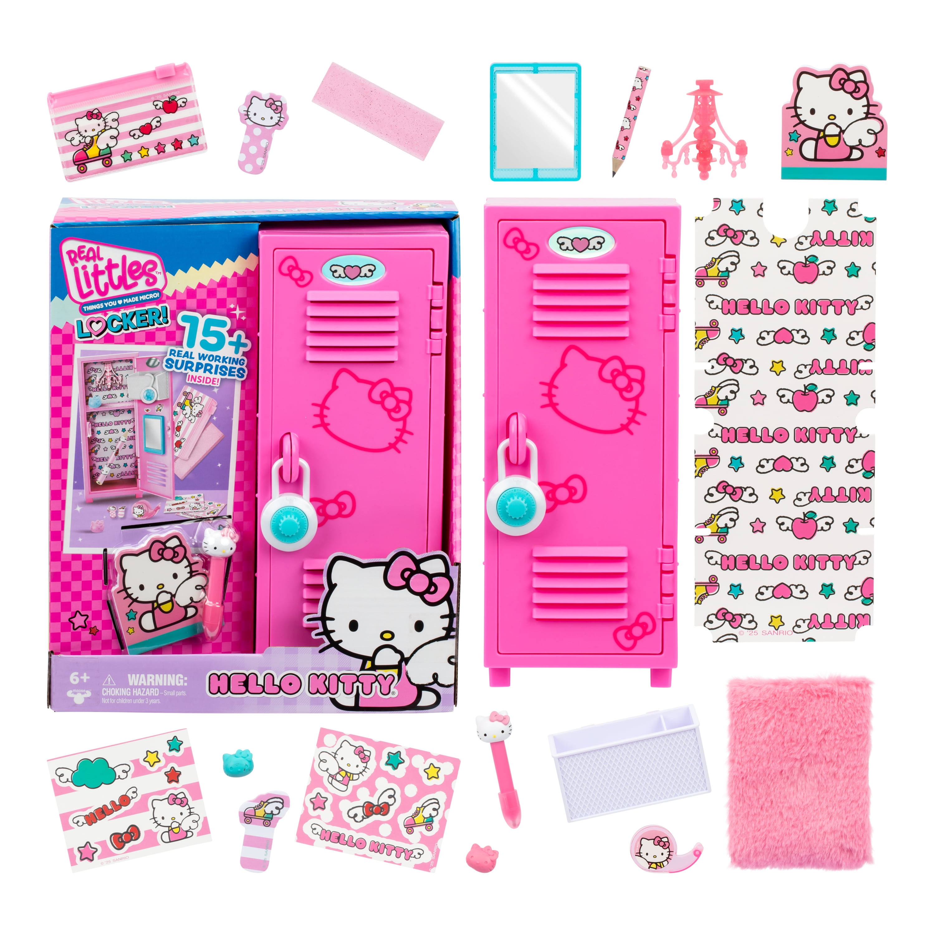 Real Littles Hello Kitty® Micro Locker With Over 15 Tiny Surprises ...