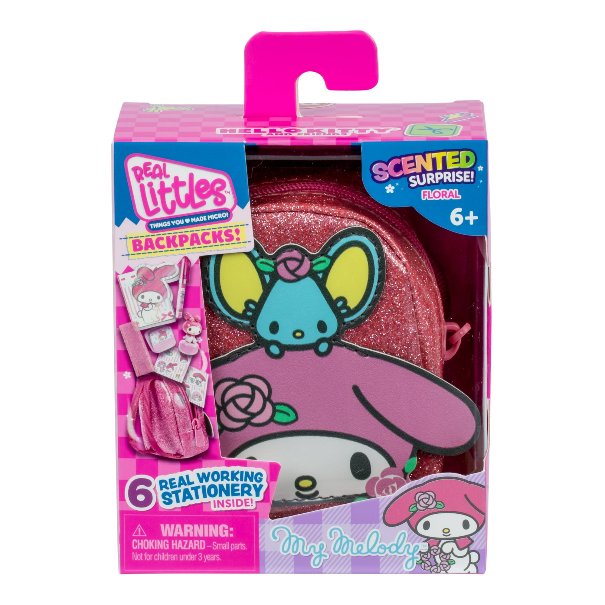 Real Littles Hello Kitty® and Friends Scented Backpacks, 6 Mini ...