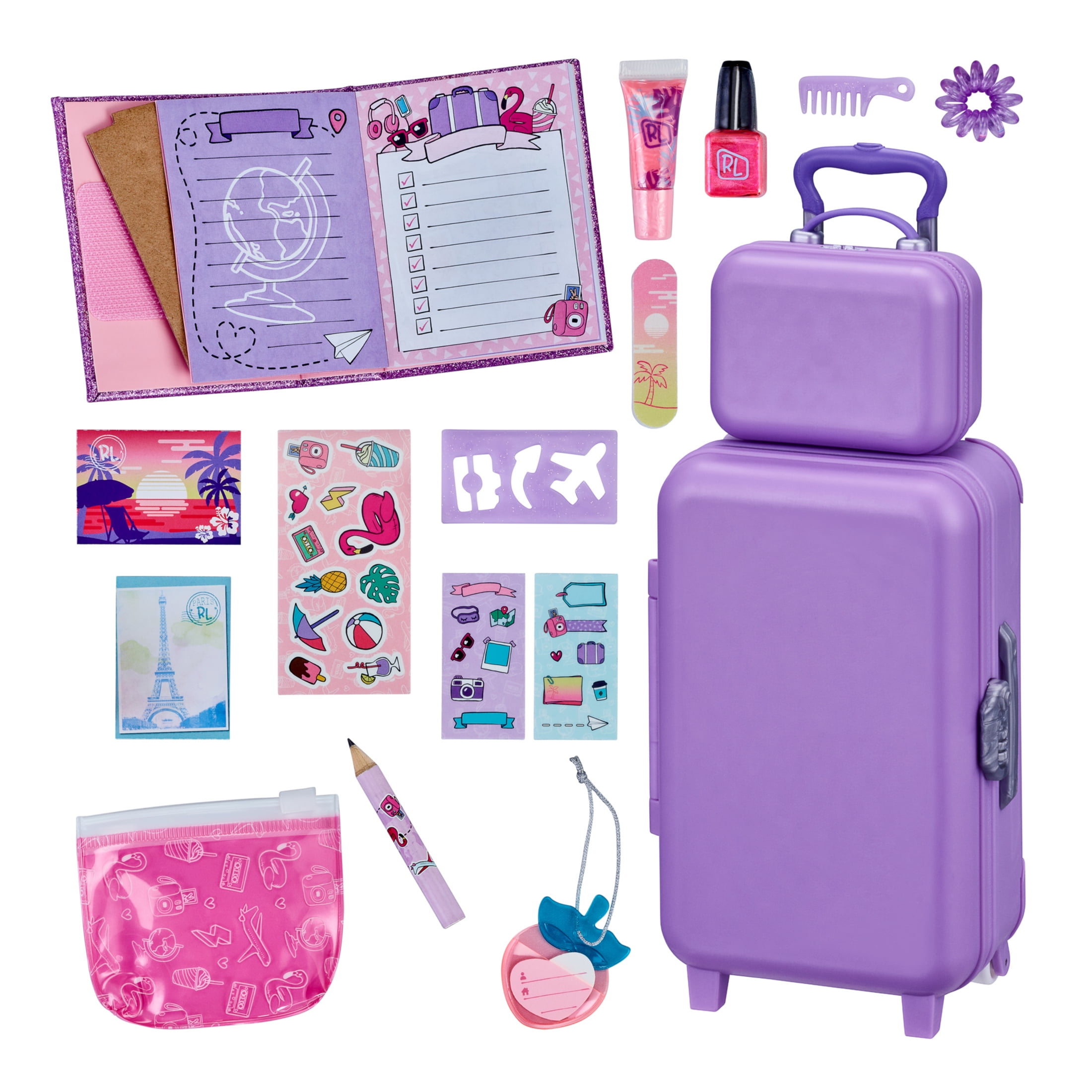 Real Littles - Micro Roller Case with Mini Diary Pack + Journal, 11 ...