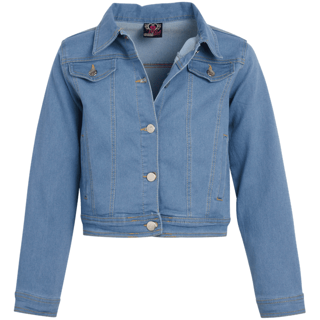 Real Love Little Kids' Denim Jacket - Soft Stretch Jean (Size: 7-16 ...