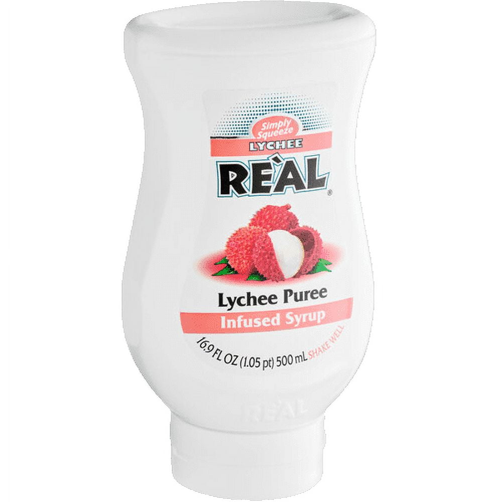 Real Lychee Puree Infused Syrup | 16.9 fl. oz. - Walmart.com