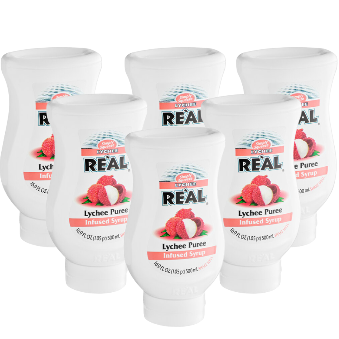 Real Lychee Puree Infused Syrup | 16.9 fl. oz. - Walmart.com