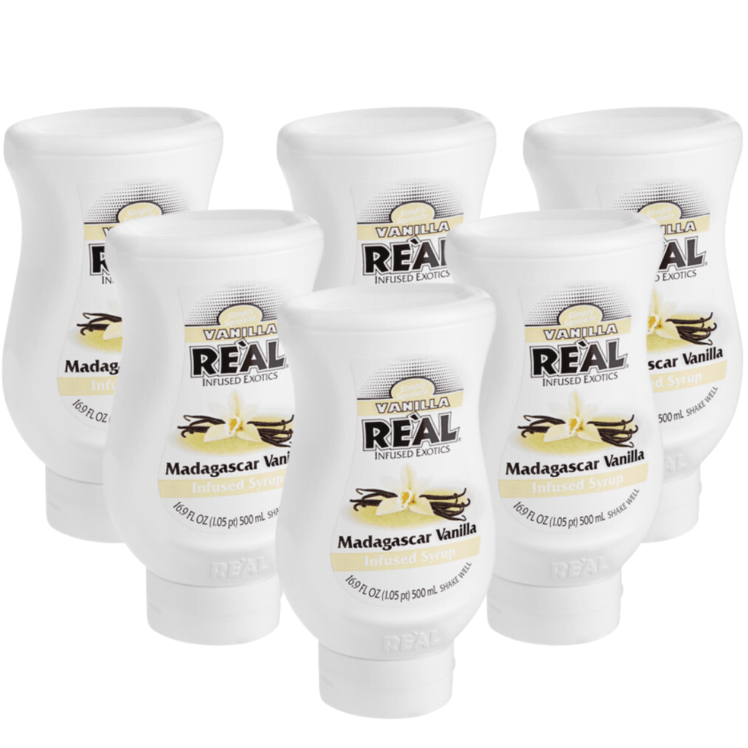 Real Madagascar Vanilla Infused Syrup, 16.9 fl oz Bottle - Walmart.com
