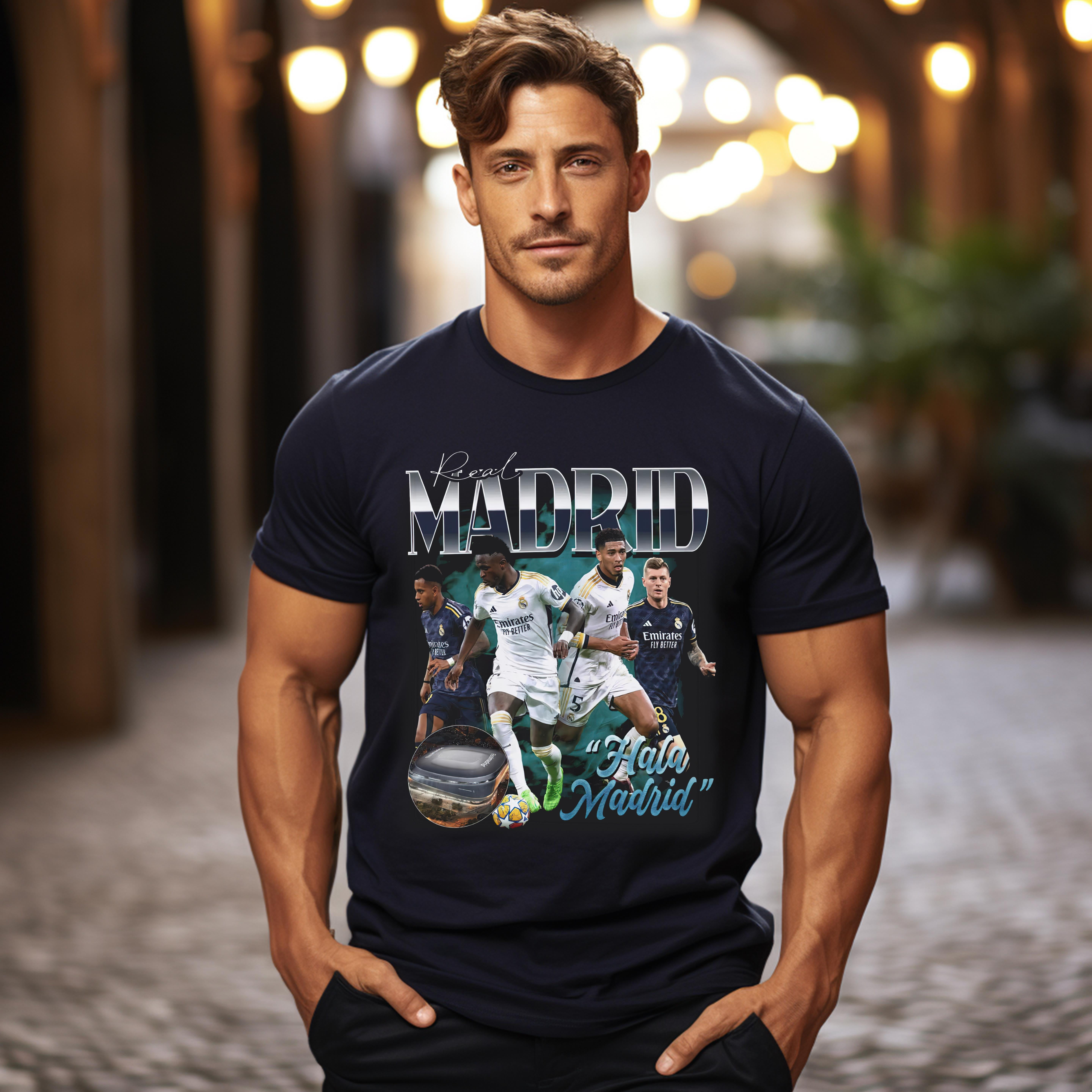 Real Madrid 2024 Hala Madrid Champions League T-Shirt – Show Your ...