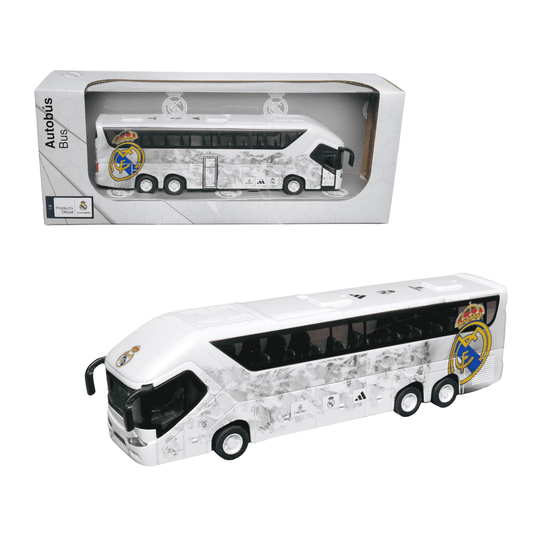 Real Madrid Bus Scaled Replica, Official Licensed R. Madrid Product ...