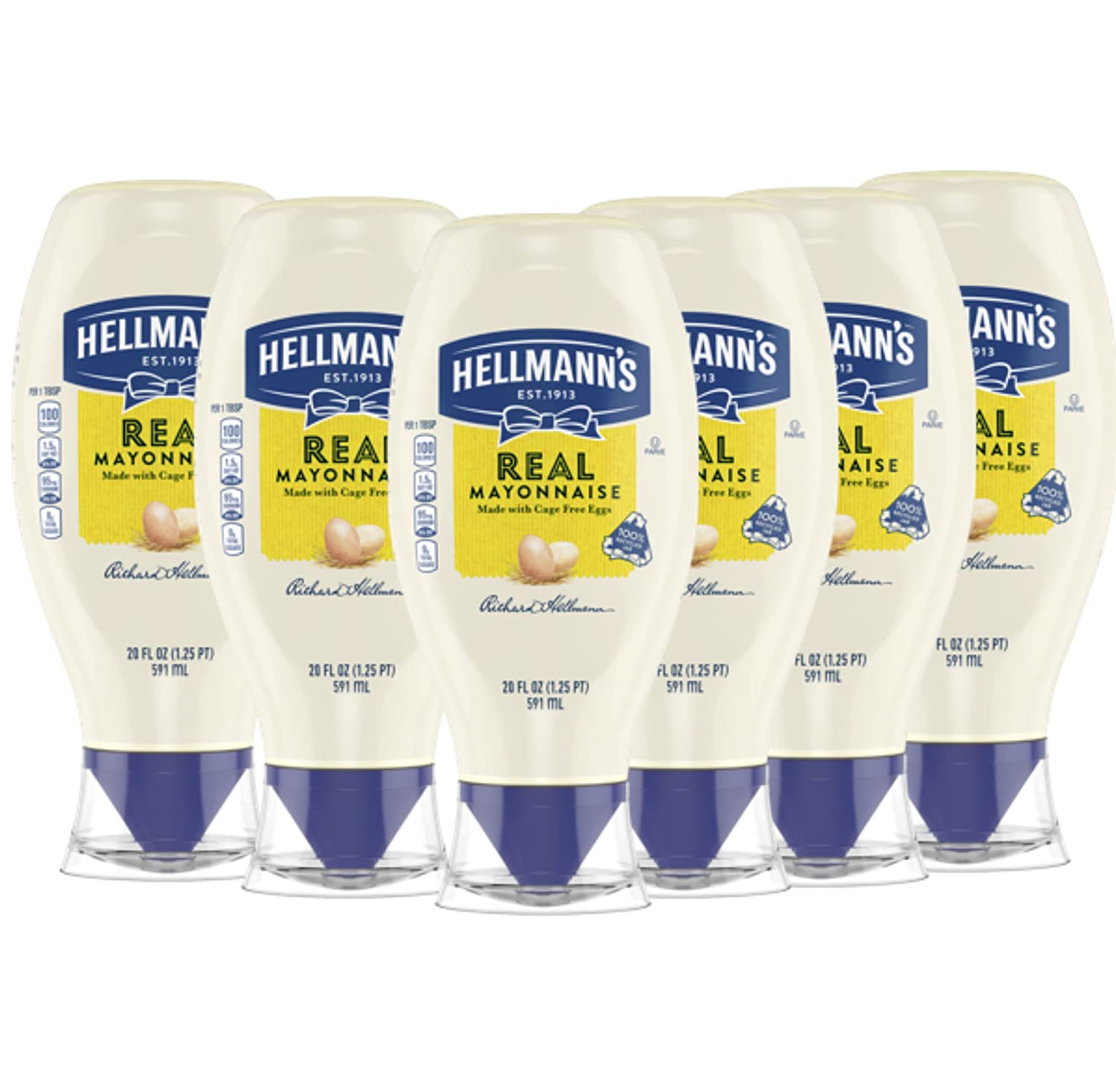 Real Mayonnaise For a Rich Creamy Condiment Real Mayo Squeeze Bottle ...
