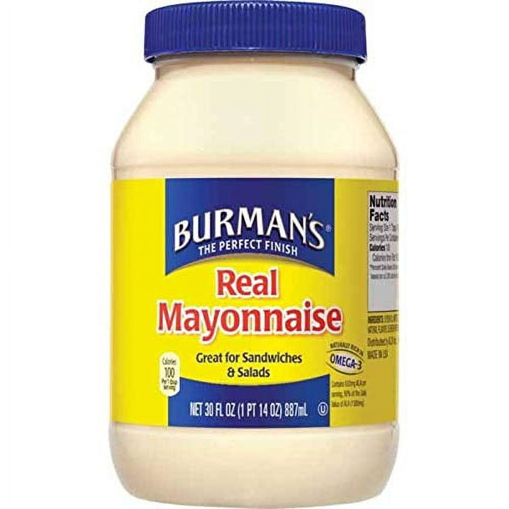 Real Mayonnaise for Sandwiches and Salads - 1 Bottle (30 oz) - Walmart.com