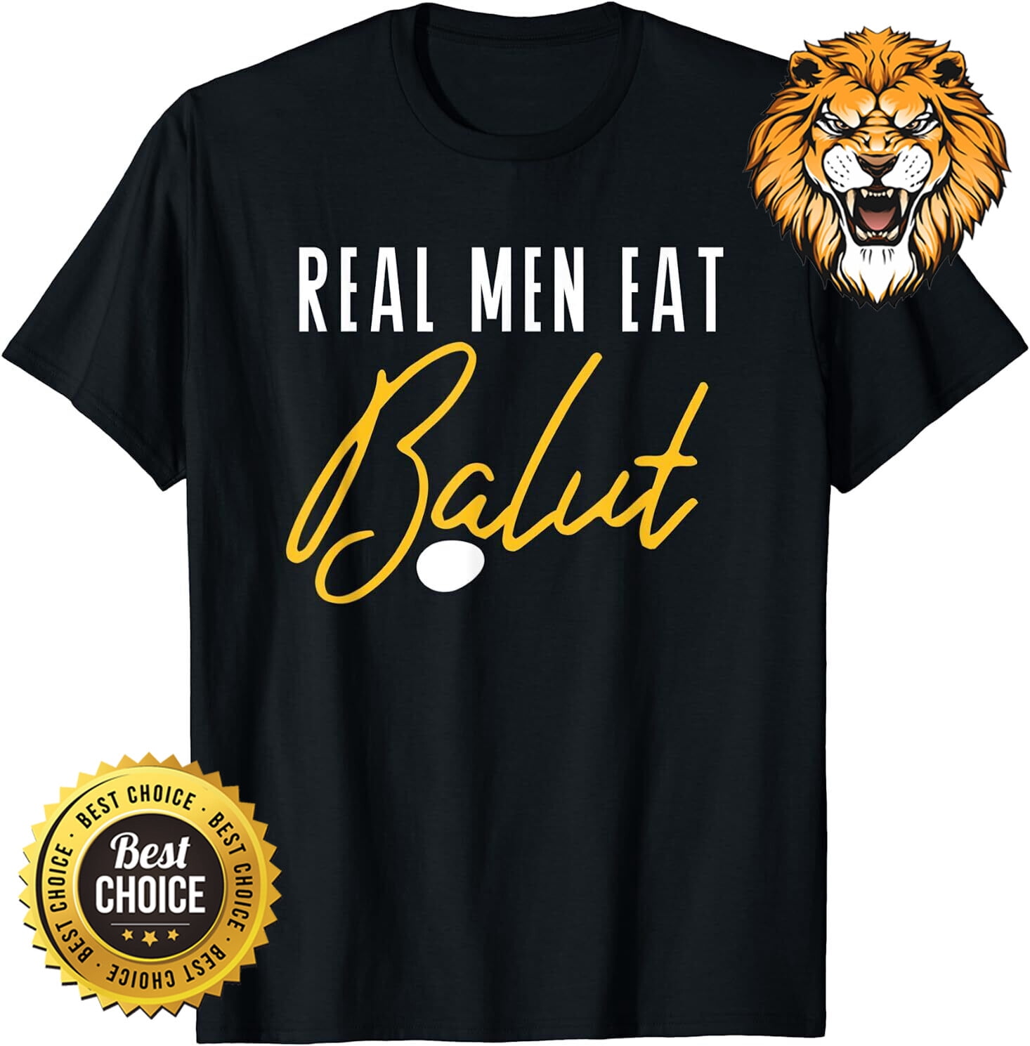Real Men Eat Balut, Filipino Balut Shirt S-3XL Q7523 - Walmart.com