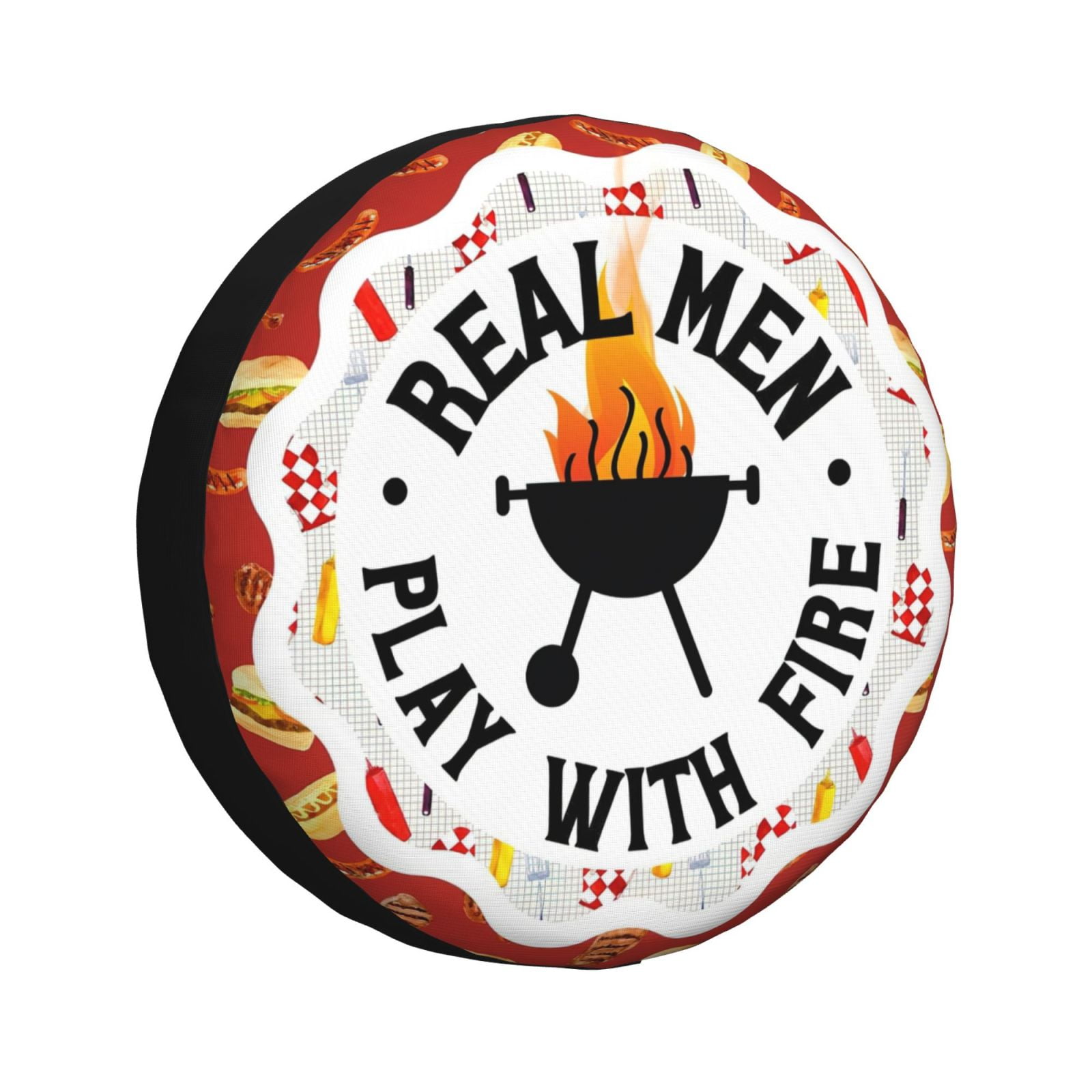 Real Men Tire Cover 16" Wheel Protectors Tyre Covers Weatherproof Wheel ...
