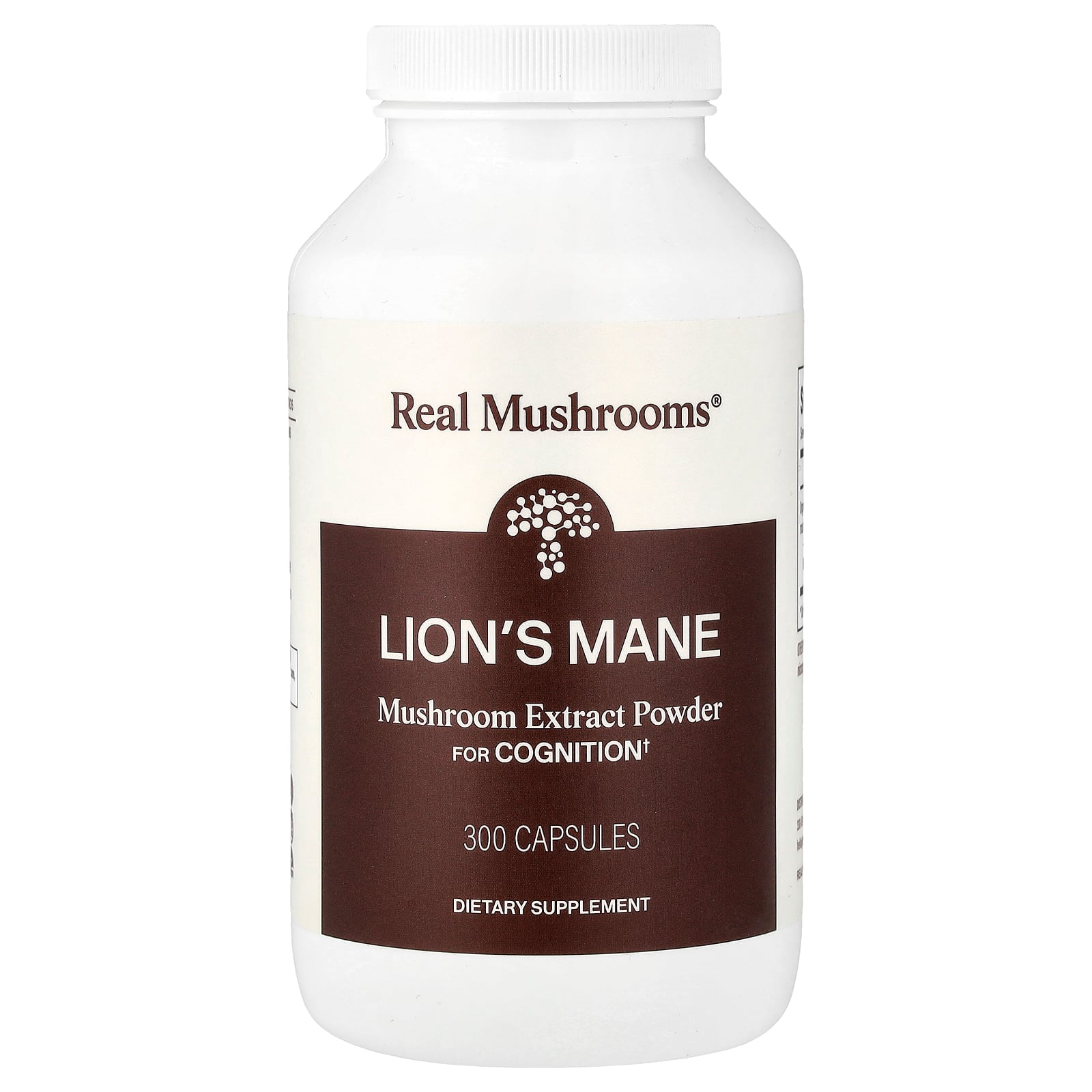 Real Mushrooms Lion's Mane, Immune Health Pills Supplement, 300 ...