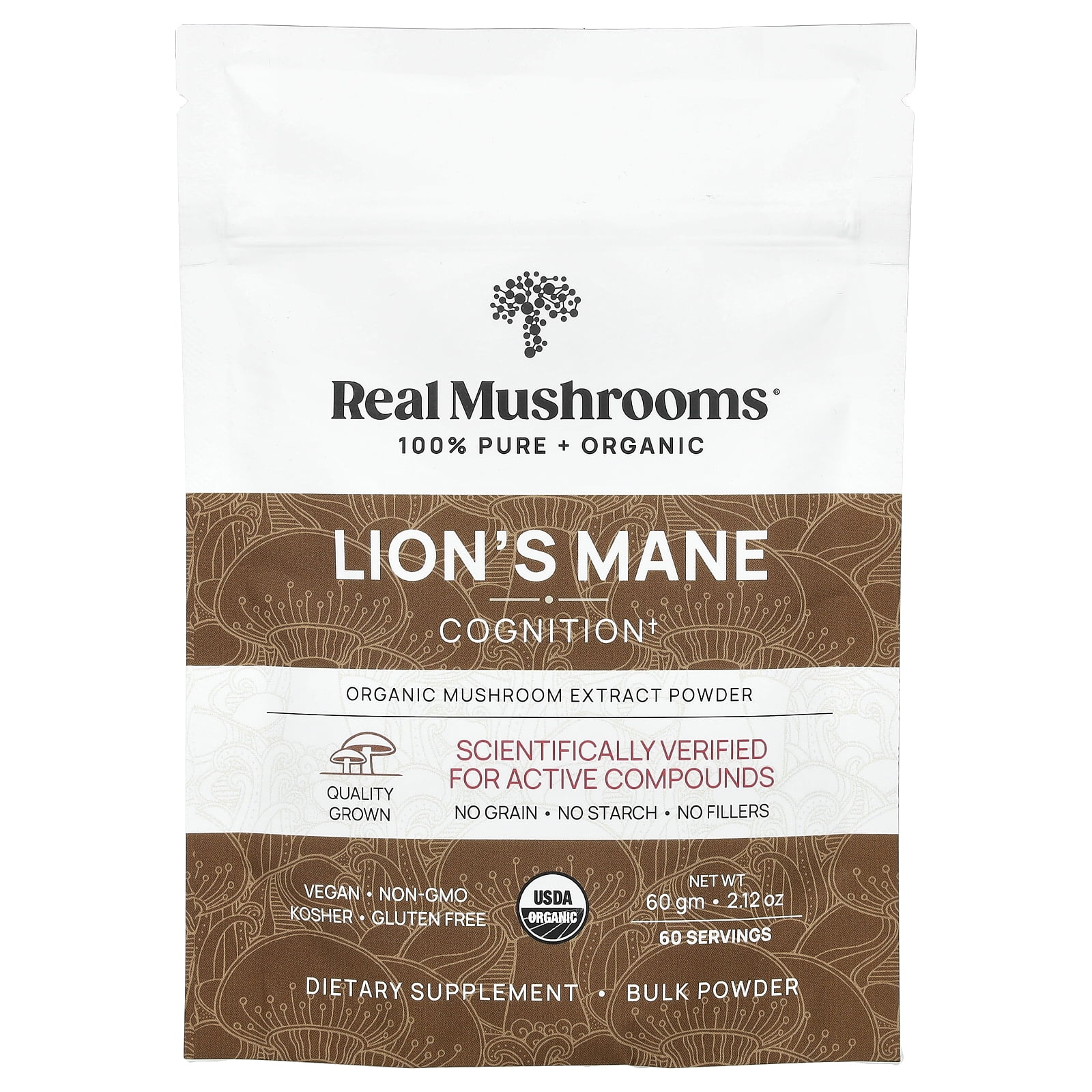 Certified Organic Lions Mane Mushroom Extract Powder Nepal | Ubuy