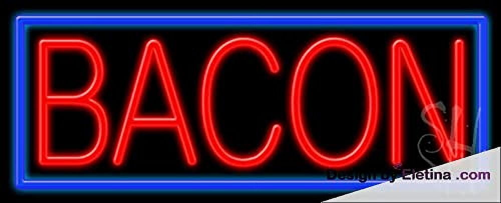 Real Neon Led Tubes Bacon Led Sign Handmade Lamp Neon Signs For Wall ...