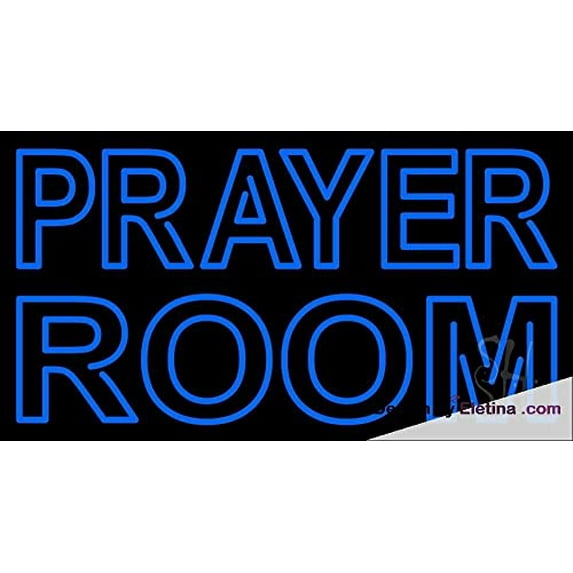Real Neon Led Tubes Blue Prayer Room Led Sign Handmade Lamp Neon Signs ...