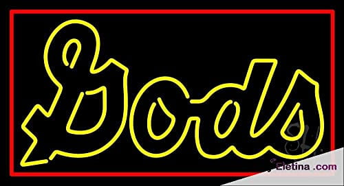 Real Neon Led Tubes Cursive Yellow Gods Led Sign Handmade Lamp Neon ...