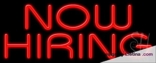 Real Neon Led Tubes Now Hiring Led Sign Handmade Lamp Neon Signs For ...