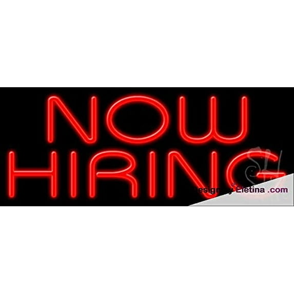 Real Neon Led Tubes Now Hiring Led Sign Handmade Lamp Neon Signs For ...
