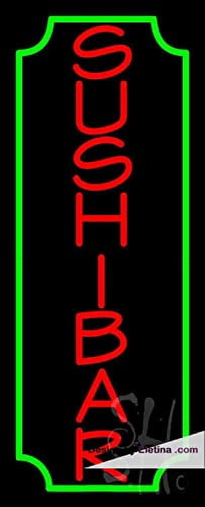 Real Neon Led Tubes Vertical Sushi Bar Led Sign Handmade Lamp Neon ...