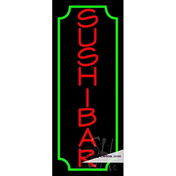Real Neon Led Tubes Vertical Sushi Bar Led Sign Handmade Lamp Neon ...