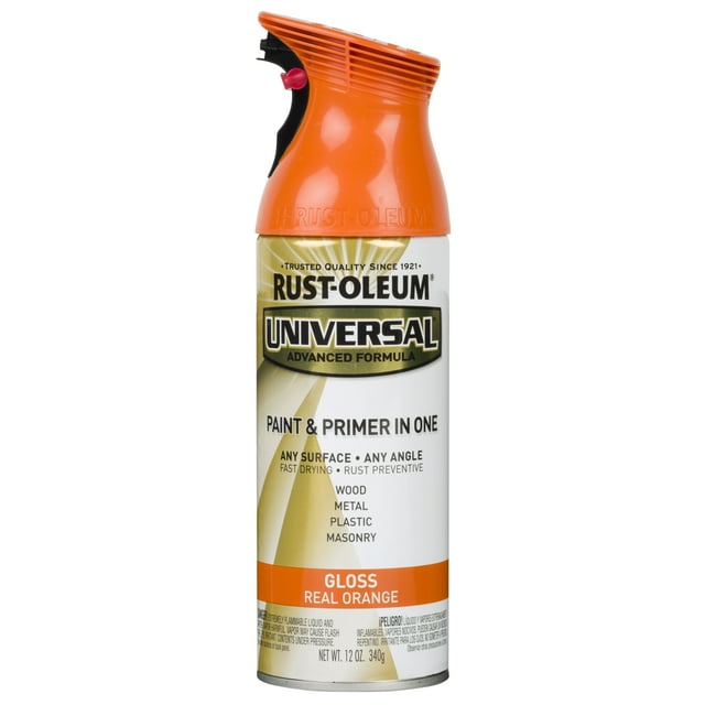 Real Orange, Rust-Oleum Universal All Surface Interior/Exterior Gloss ...