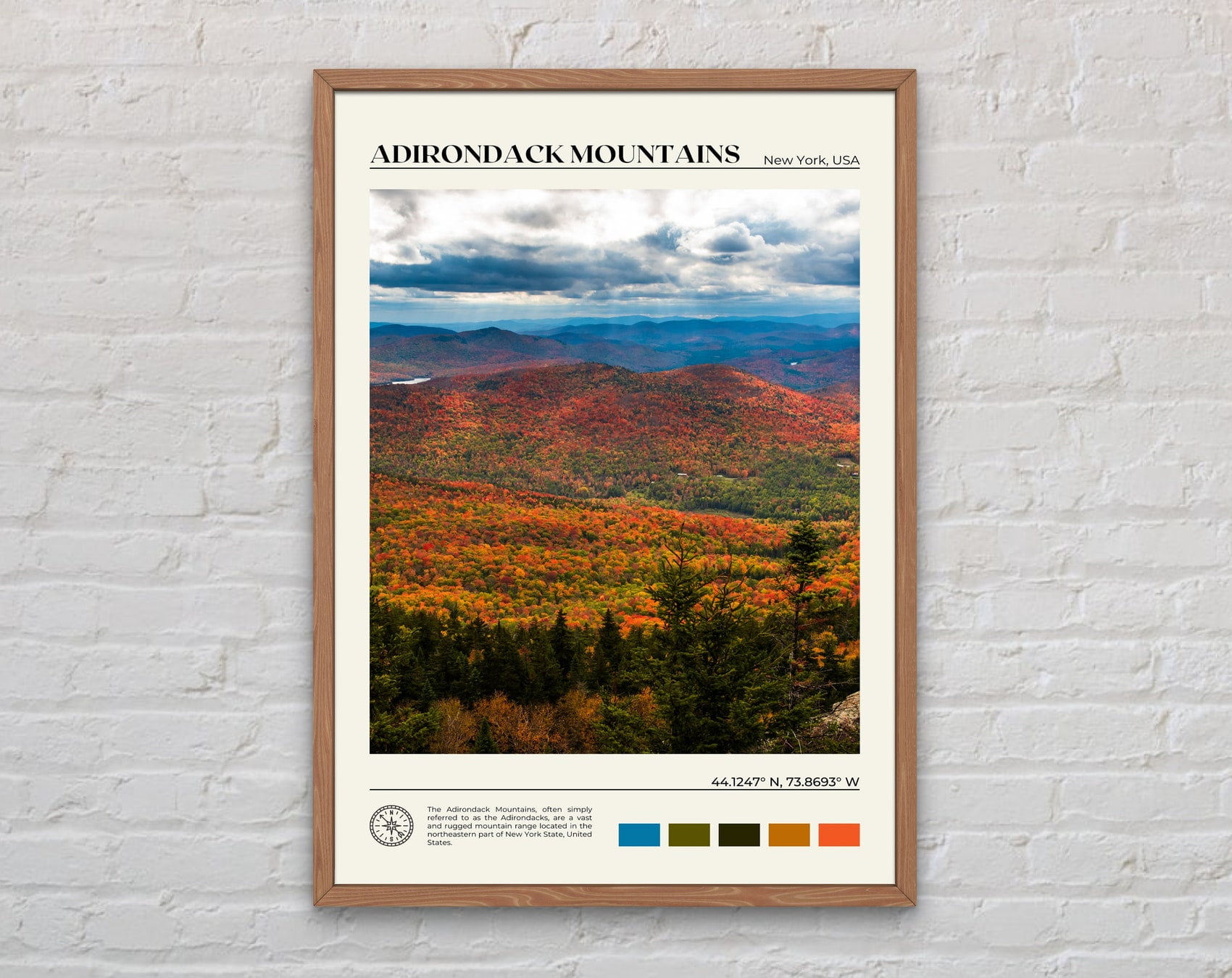 Real Photo, Adirondack Mountains Print, Adirondack Mountains Wall Art ...