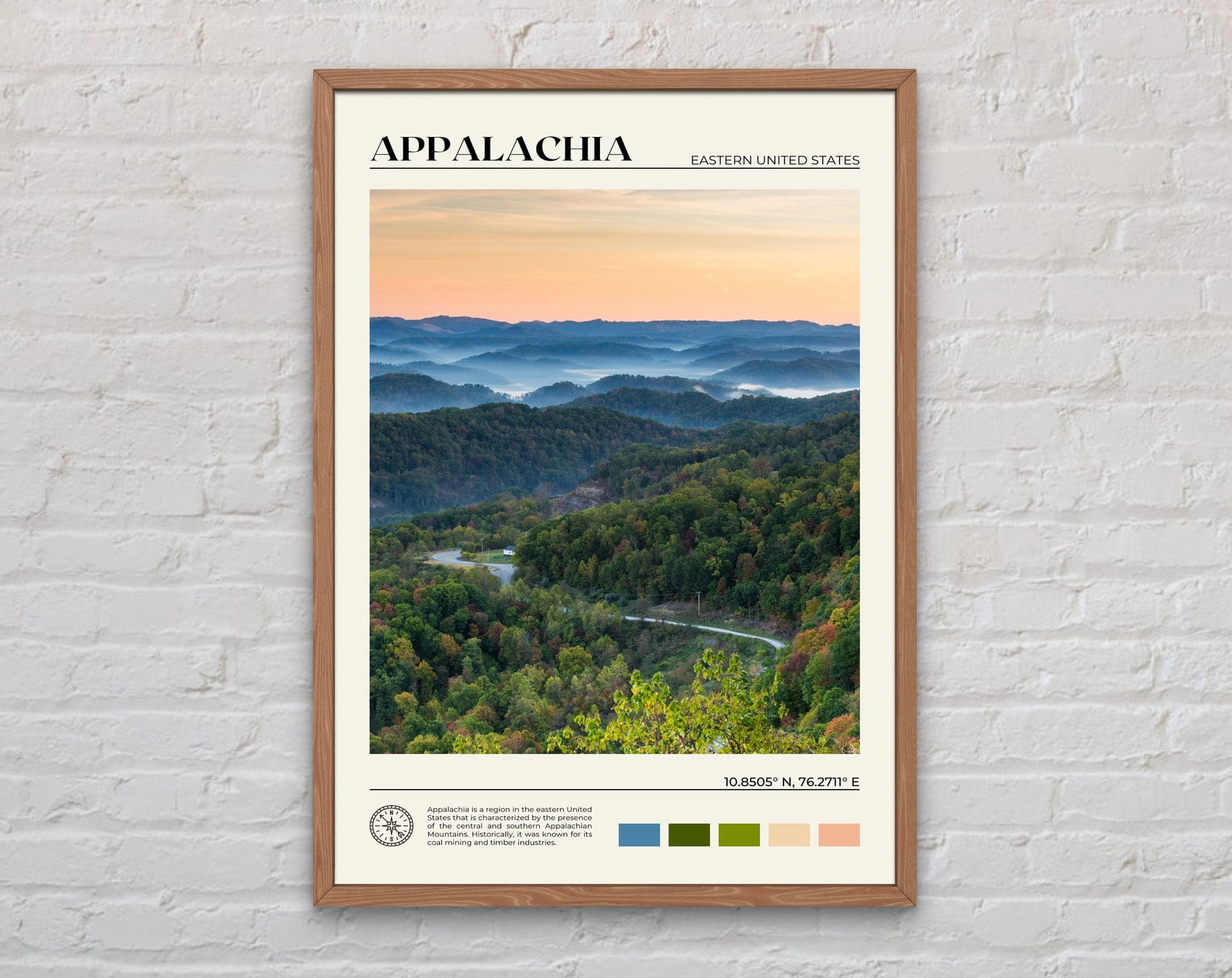 Real Photo, Appalachia Print, Appalachia Wall Art, Appalachia Poster ...