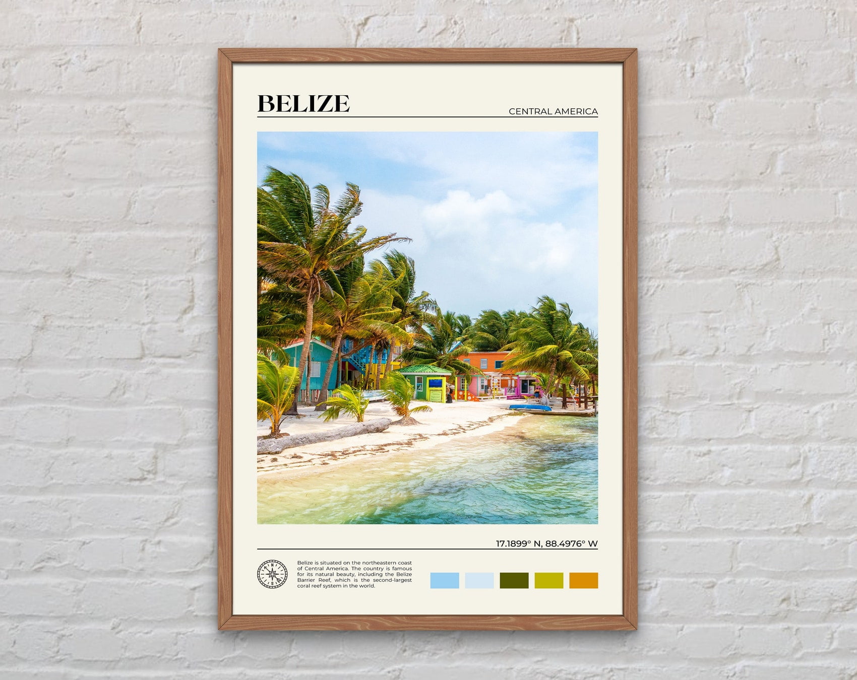 Real Photo, Belize Print, Belize Wall Art, Belize Poster, Belize Photo ...