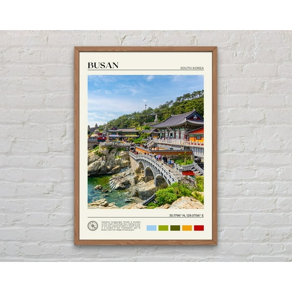 Real Photo, Busan Print, Busan Wall Art, Busan Poster, Busan Photo ...