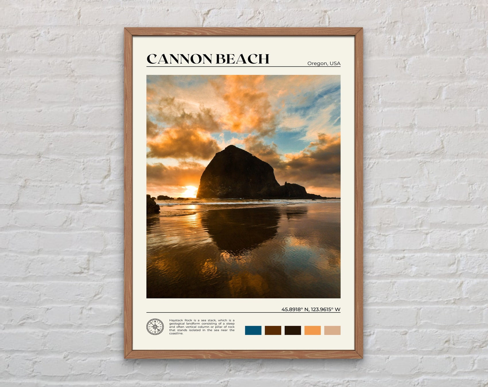 Real Photo, Cannon Beach Print, Cannon Beach Wall Art, Cannon Beach ...