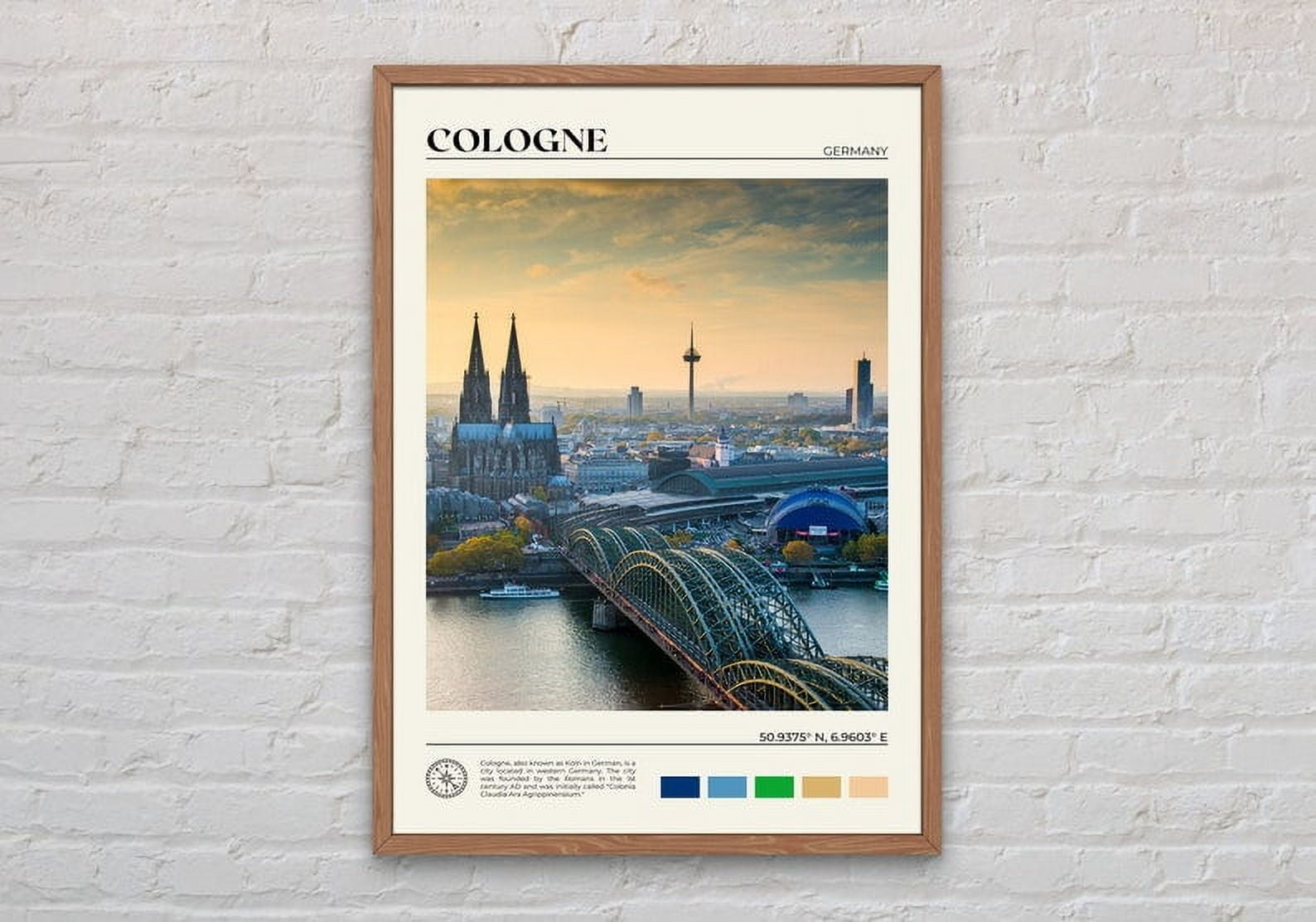 Real Photo, Cologne Print, Cologne Wall Art, Cologne Poster, Cologne ...