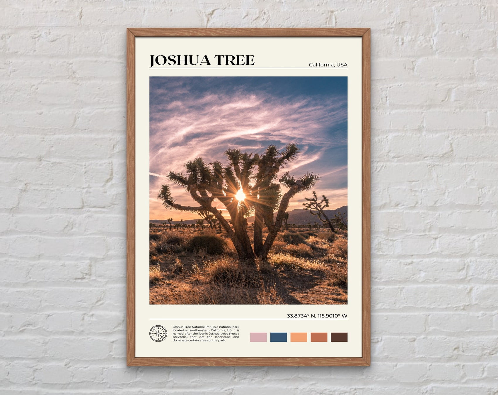 Real Photo, Joshua Tree Print, Joshua Tree Art, Joshua Tree Poster ...